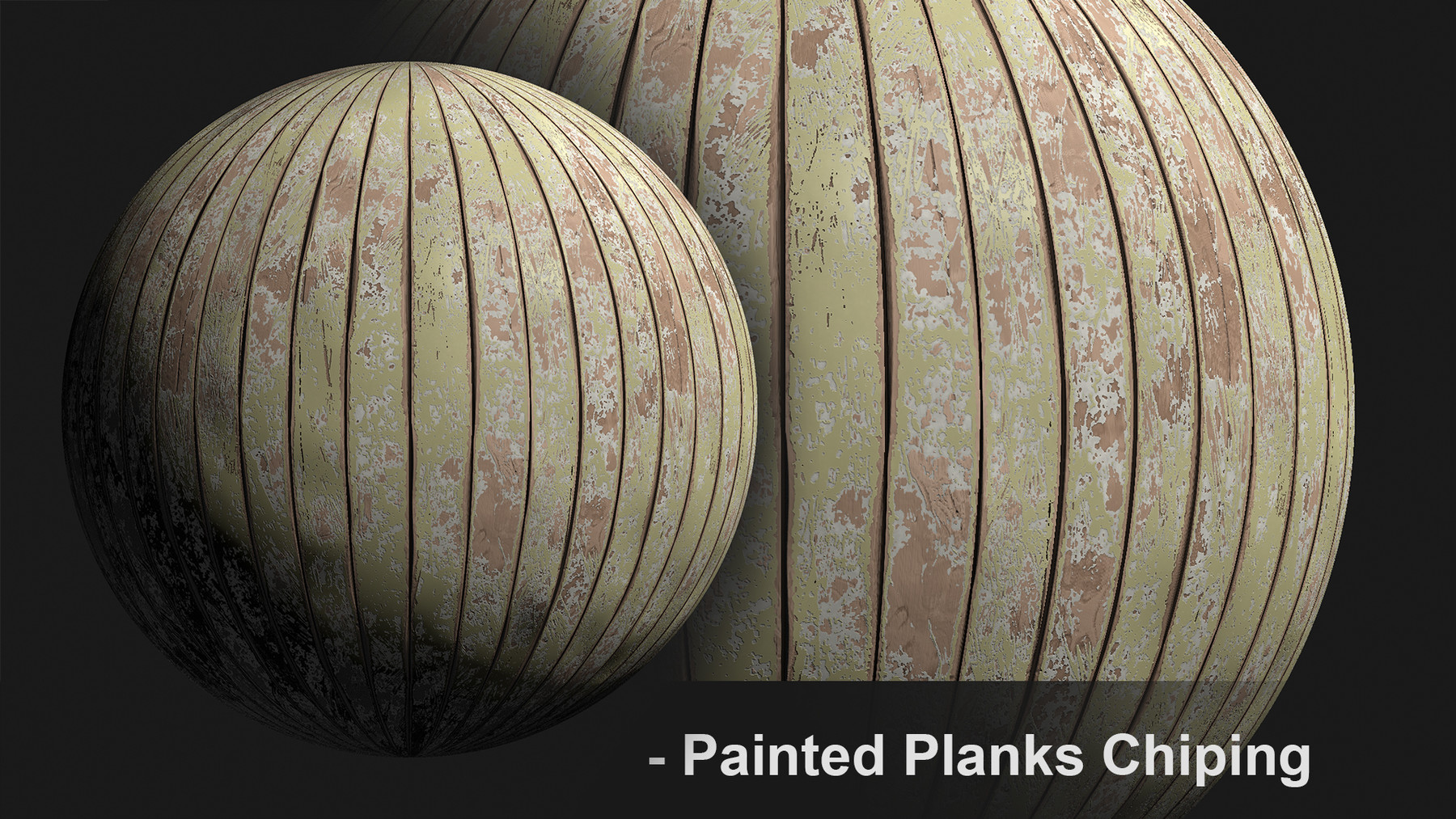 ArtStation - 3 Painted Wood Customizable Materials | Resources