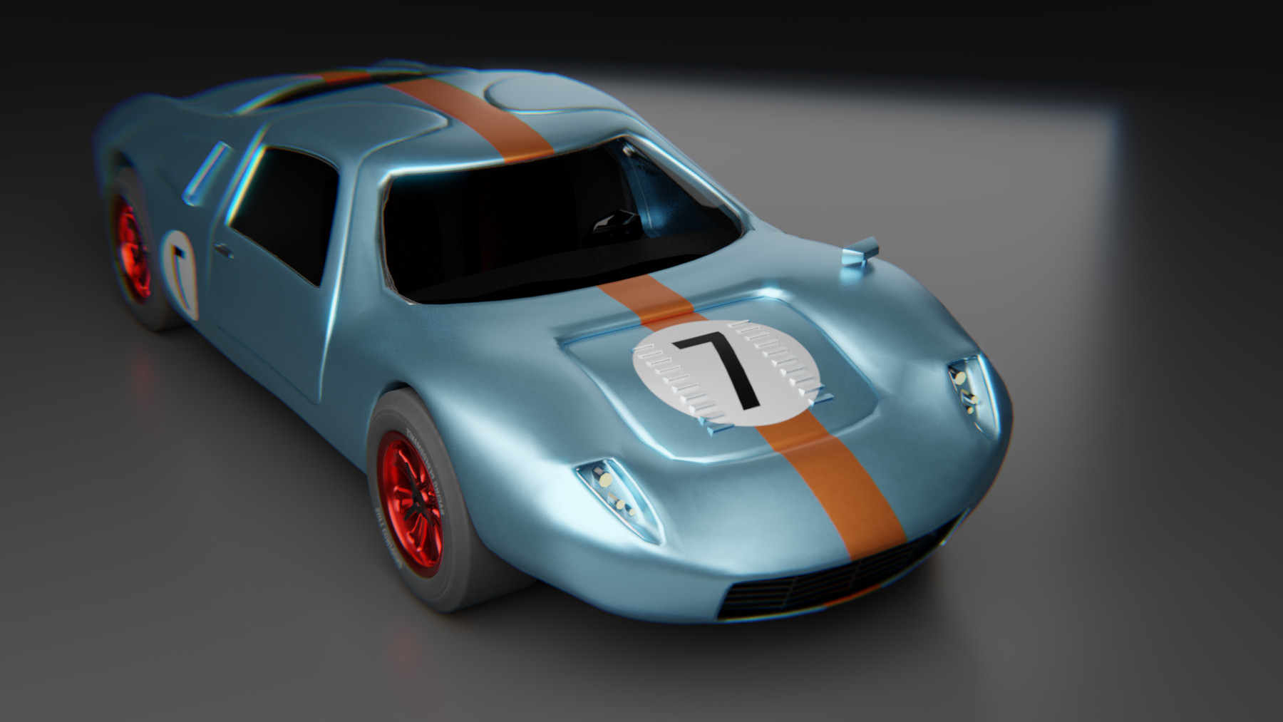 ArtStation - Vintage Racer - Game ready car | Game Assets