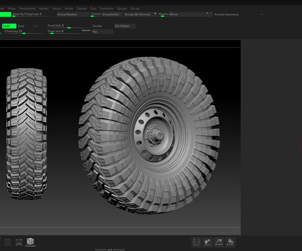 ArtStation - Wheel of Road | Resources