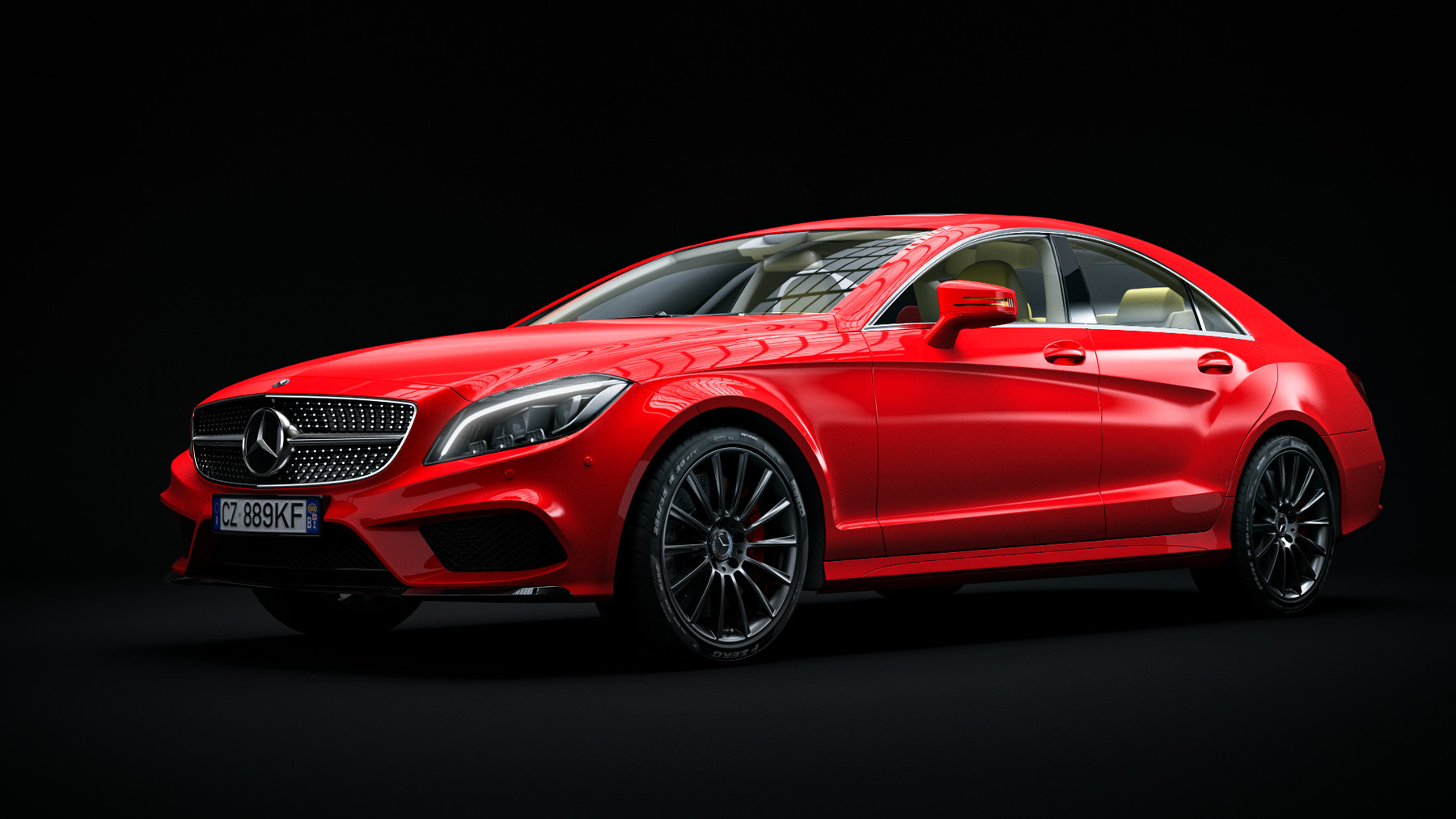 ArtStation - Mercedes Benz CLS500 | Resources