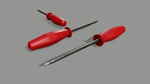 ArtStation - Screwdriver_1 | Game Assets