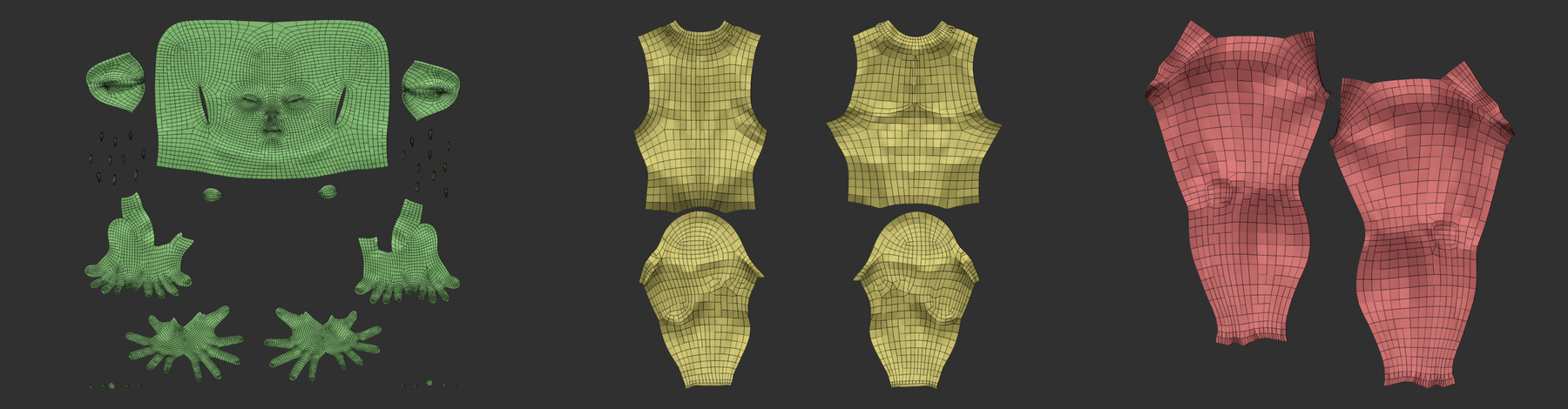 ArtStation - Elf basemesh with UVs | Resources