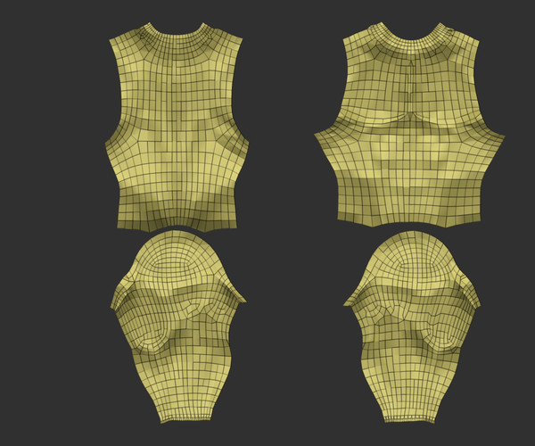 ArtStation - Elf basemesh with UVs | Resources