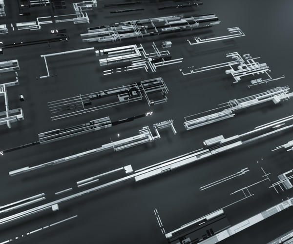 ArtStation - 3D Greebles set 3 | Resources