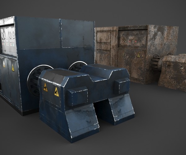 ArtStation - Machinery device | Game Assets