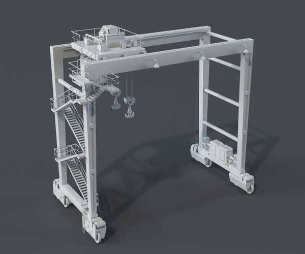 ArtStation - Cranes - 11 pieces | Game Assets