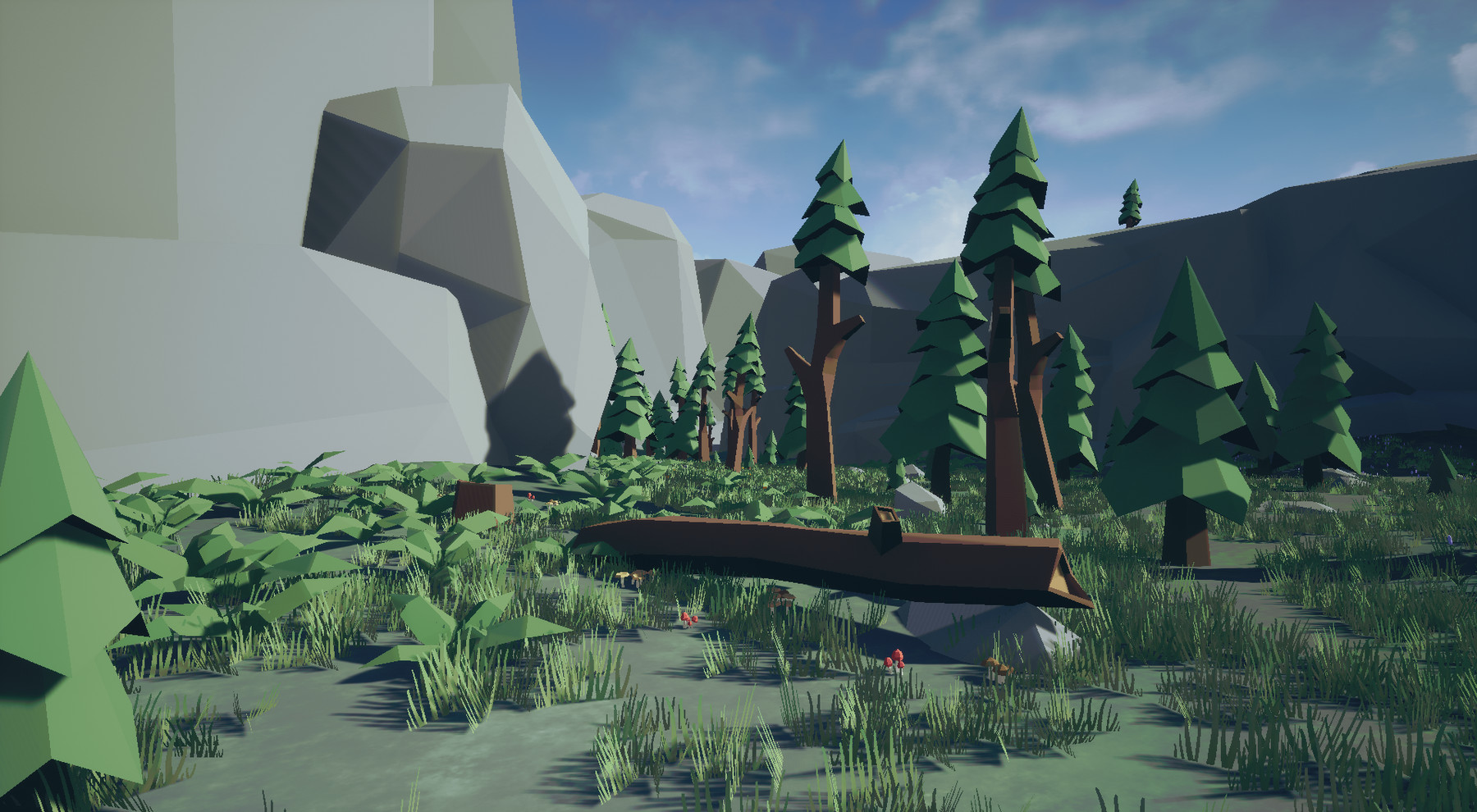 ArtStation - Low poly nature environment pack | Game Assets
