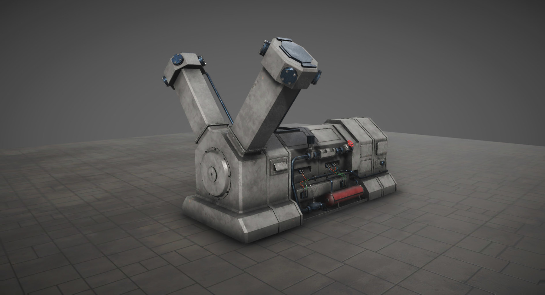 ArtStation - Machinery compartment devices pack for Unity | Game Assets
