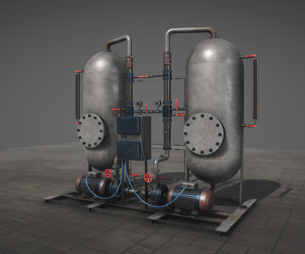 ArtStation - Machinery compartment devices pack for Unity | Game Assets