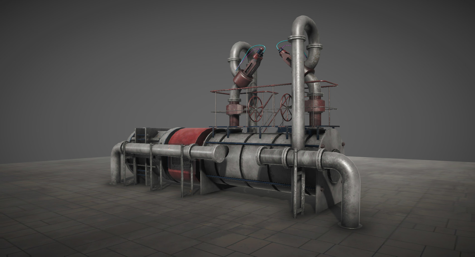 ArtStation - Machinery compartment devices pack for Unity | Game Assets