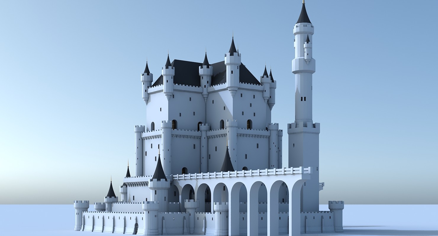 ArtStation - Fantasy Castle 005 | Resources