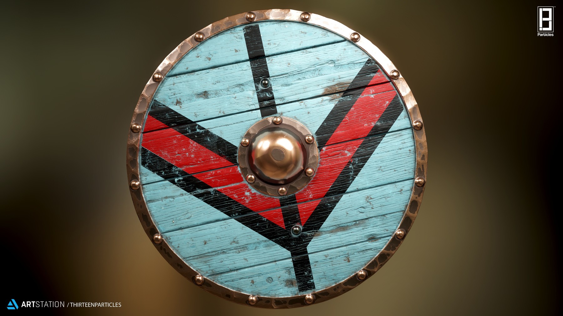 ArtStation - 4K PBR Texture of Viking shield | Resources