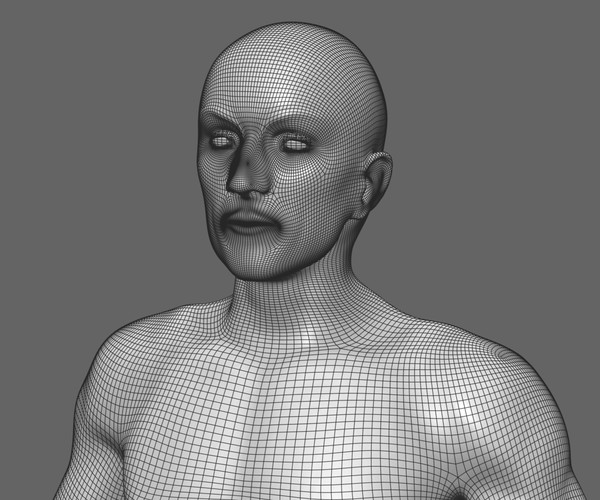 ArtStation - Human Male anatomy model with internal organs with 4K ...