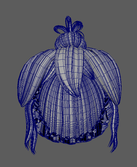 ArtStation - Cartoon Hair #2 | Game Assets