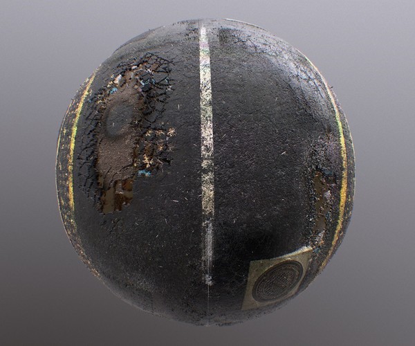 ArtStation - Damaged Road Texture 4K | Game Assets