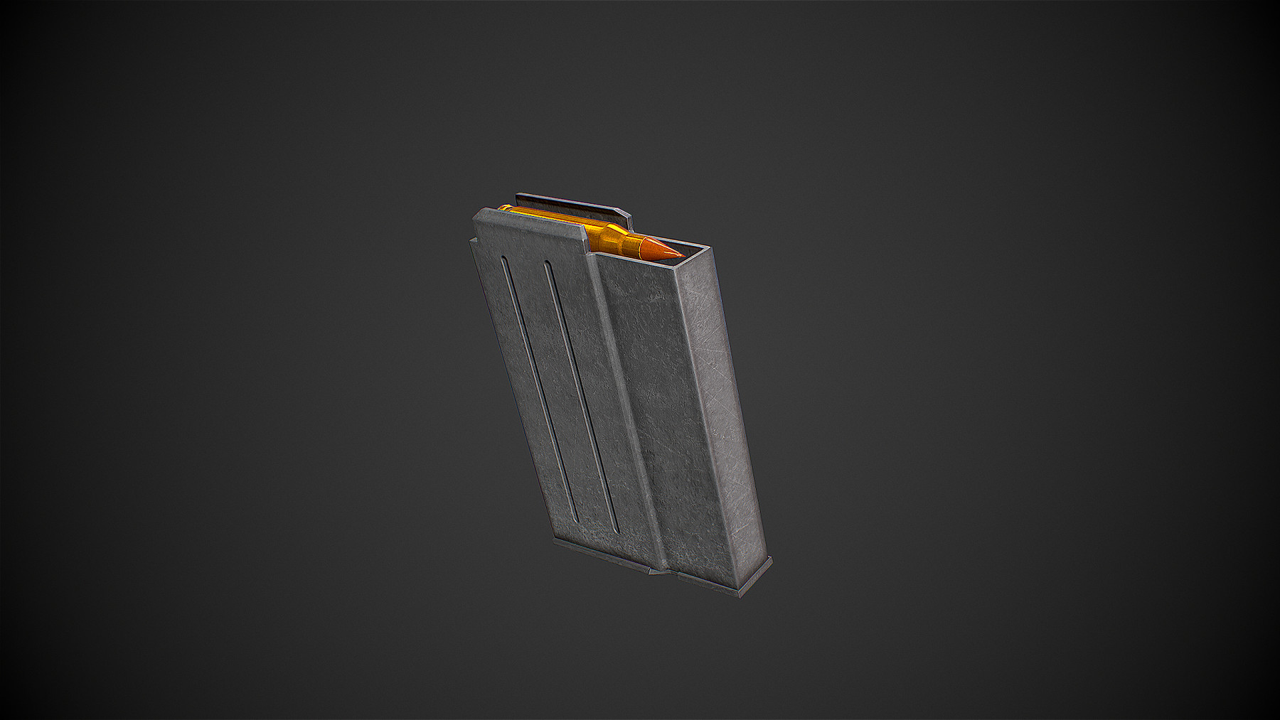 ArtStation - Beretta BM 59 rifle Low-poly 3D model | Game Assets