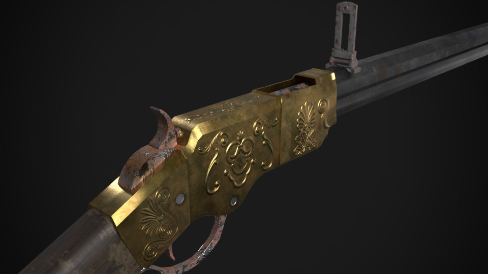 ArtStation - Henry Rifle | Resources