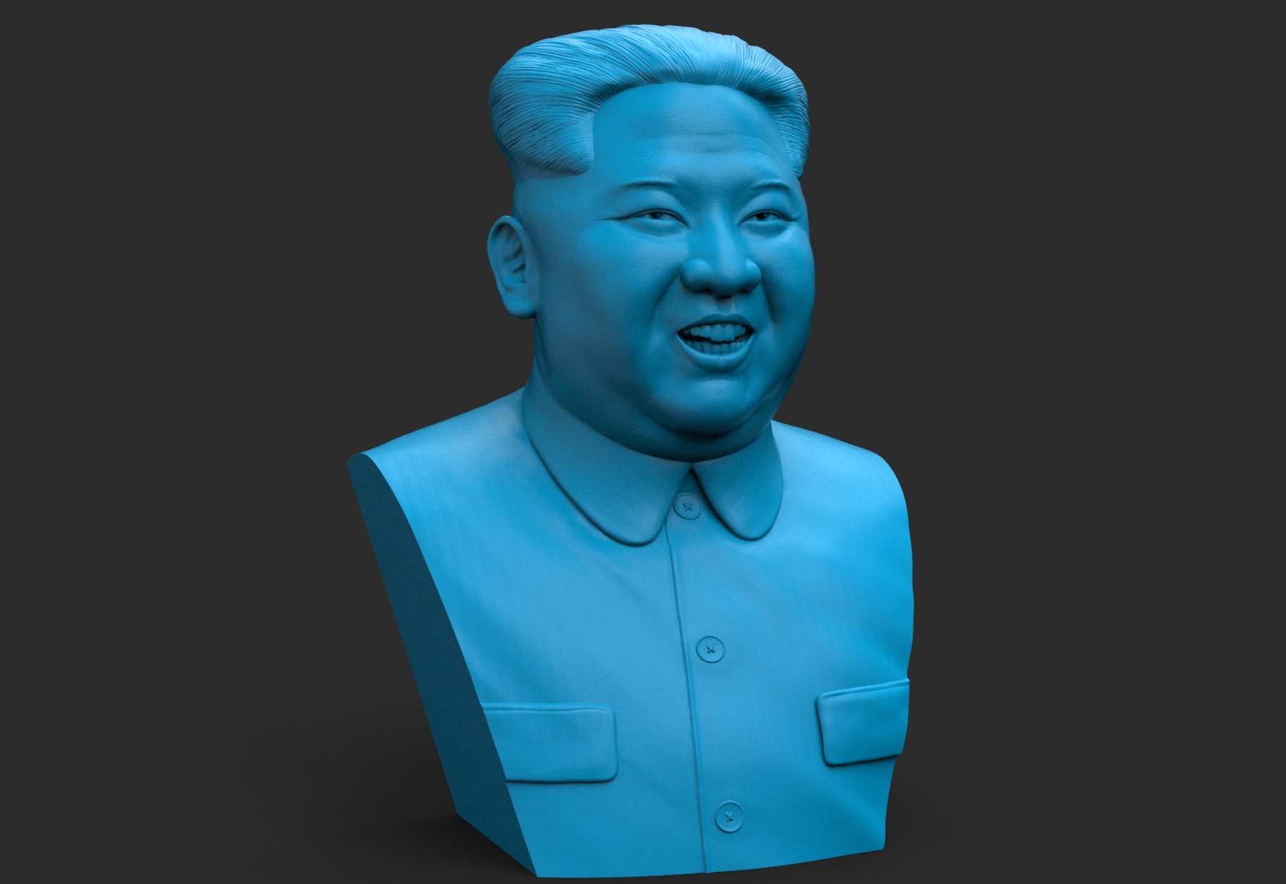 ArtStation - Kim Jong-Un 3d Print Model | Resources