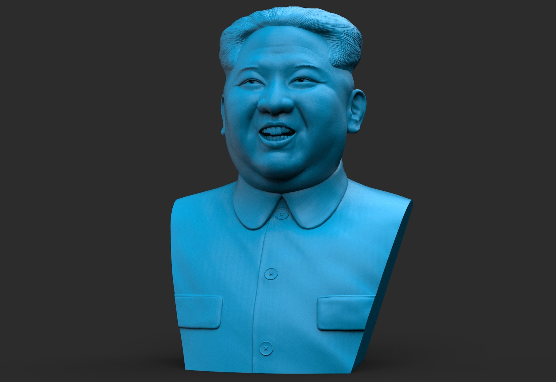 ArtStation - Kim Jong-Un 3d Print Model | Resources