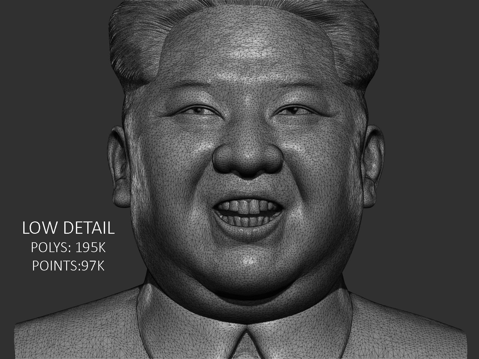 ArtStation - Kim Jong-Un 3d Print Model | Resources