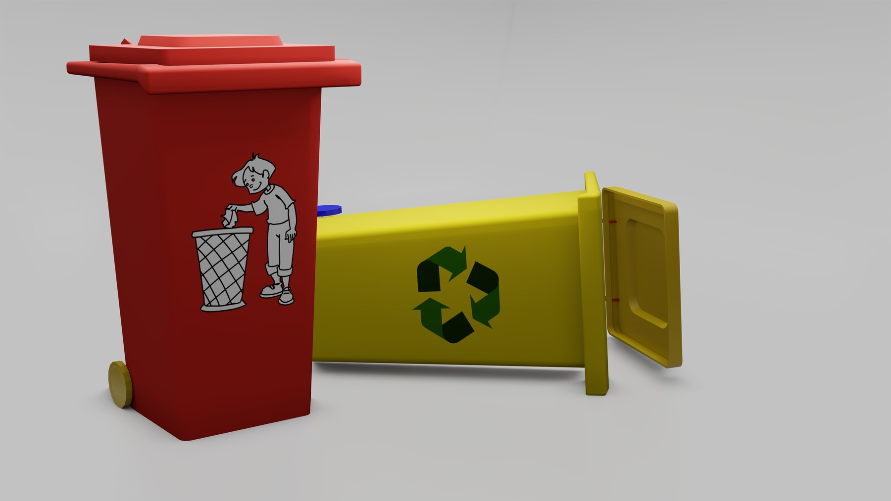 ArtStation - Dustbin Model | Resources