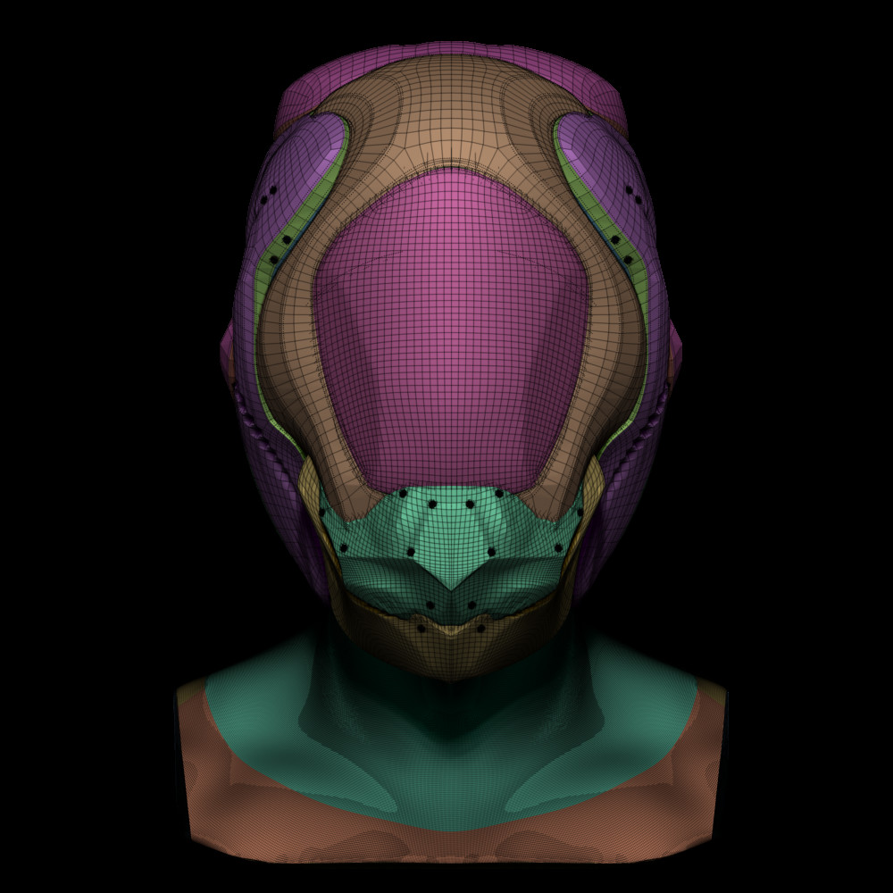 ArtStation - SCIFI HELM 02 | Resources