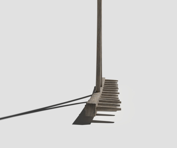 ArtStation - Wooden Rake | Game Assets