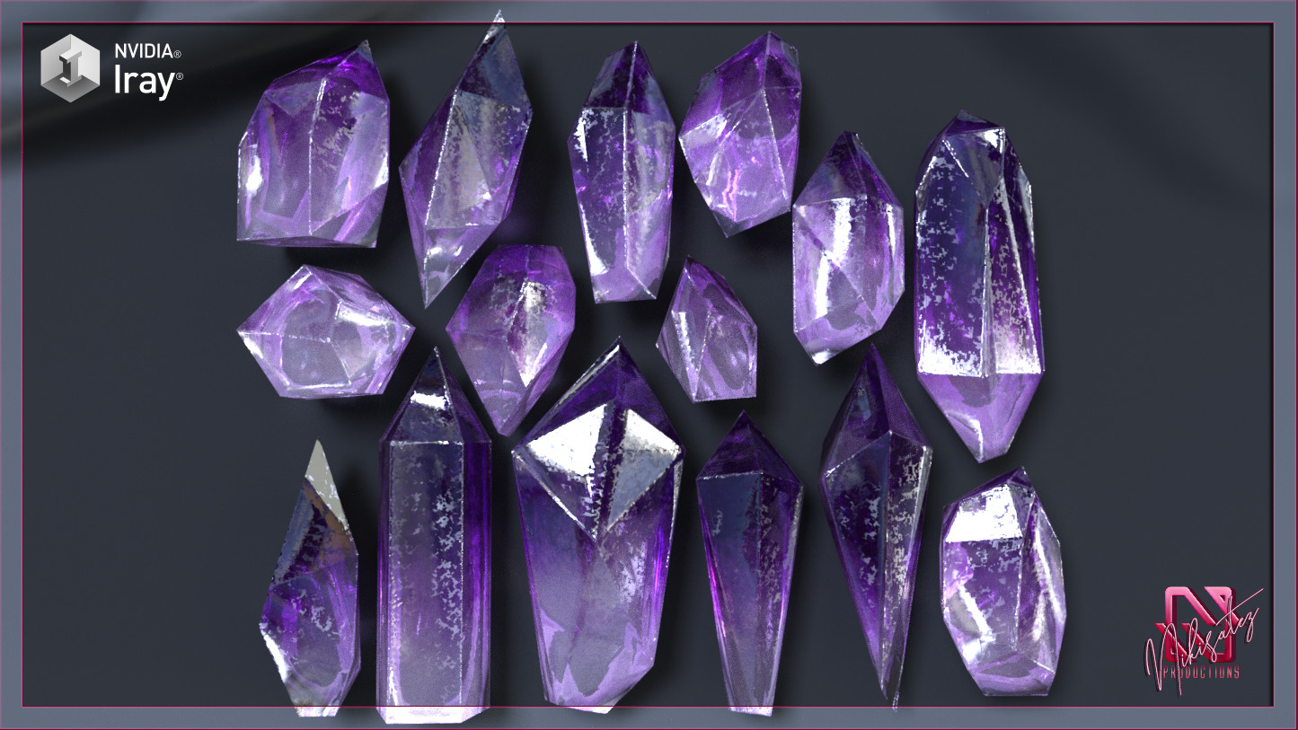 ArtStation - Zbrush IMM Crystal Shards Brushes | Brushes