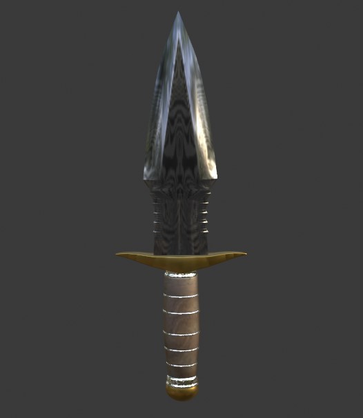 ArtStation - Damascus Leaf Dagger | Resources