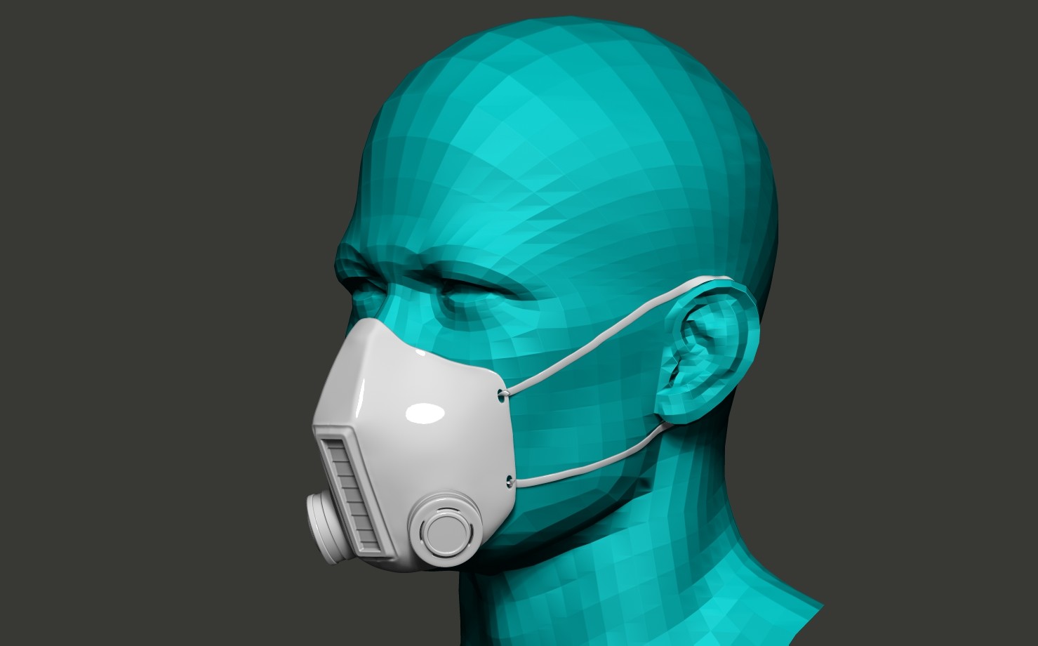 ArtStation - Mask 3D Printing model | Resources