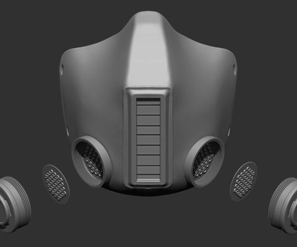 ArtStation - Mask 3D Printing model | Resources
