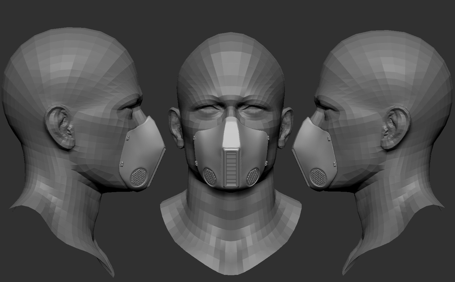 ArtStation - Mask 3D Printing model | Resources