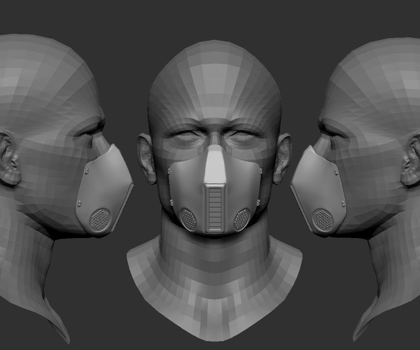 ArtStation - Mask 3D Printing model | Resources
