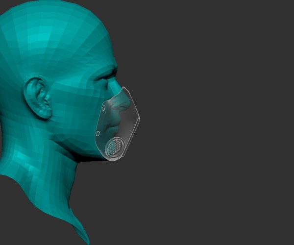 ArtStation - Mask 3D Printing model | Resources