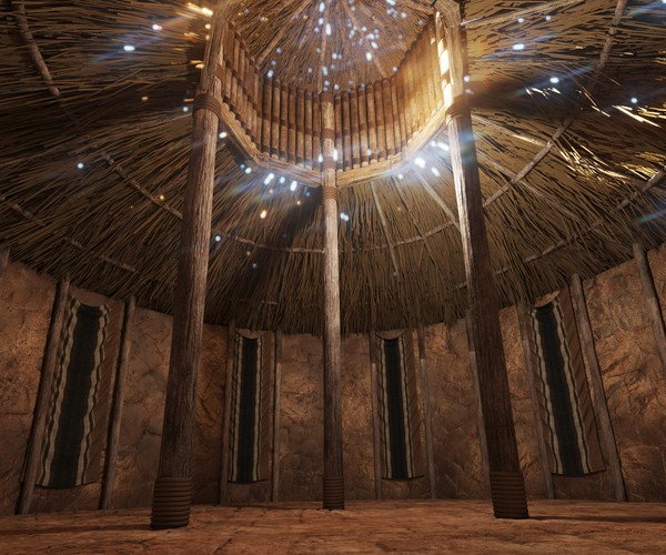 ArtStation - tribal village | Resources