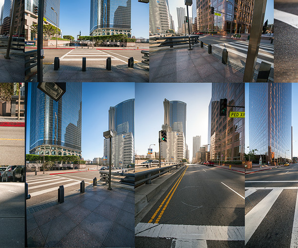 ArtStation - Cityscape HDRi Pano 012 + 28 backplates | Resources