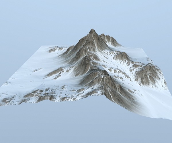 ArtStation - Snow Mountain | Game Assets