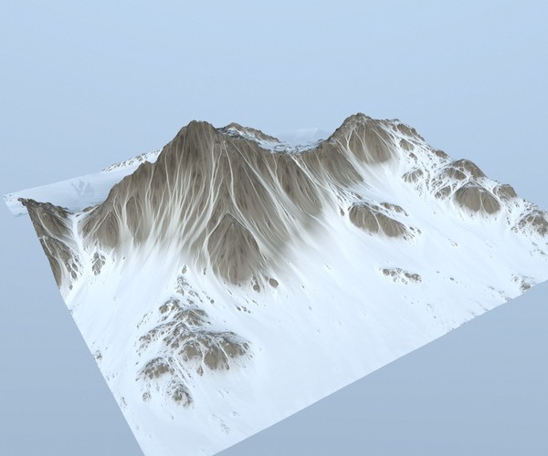 ArtStation - Snow Mountain | Game Assets