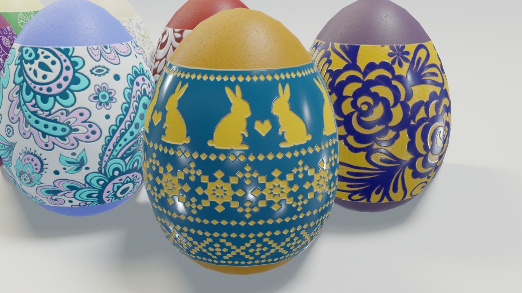 ArtStation - Easter 3D Model | Game Assets