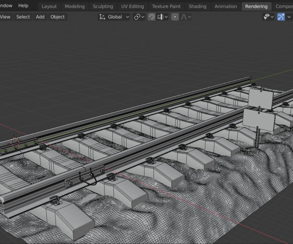 ArtStation - Railway Track | Resources