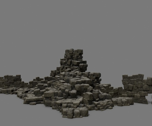 ArtStation - Stone Set | Game Assets