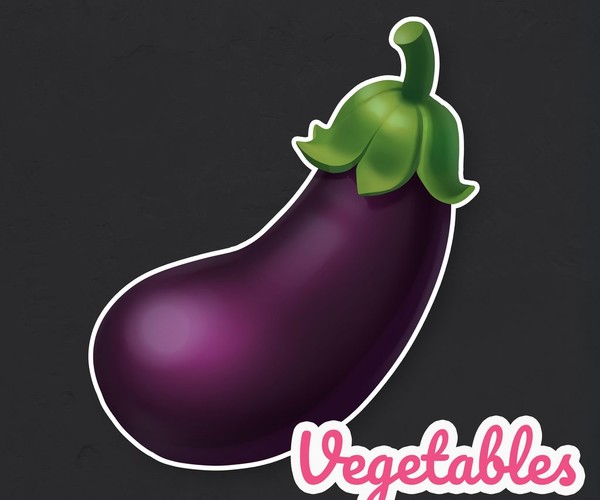 ArtStation - 2D Vegetables High qualiry pack | Game Assets