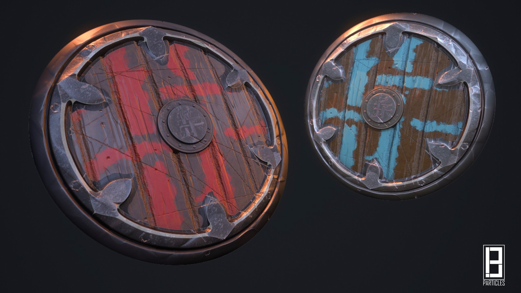ArtStation - 4K PBR Texture of Stylized shield | Resources