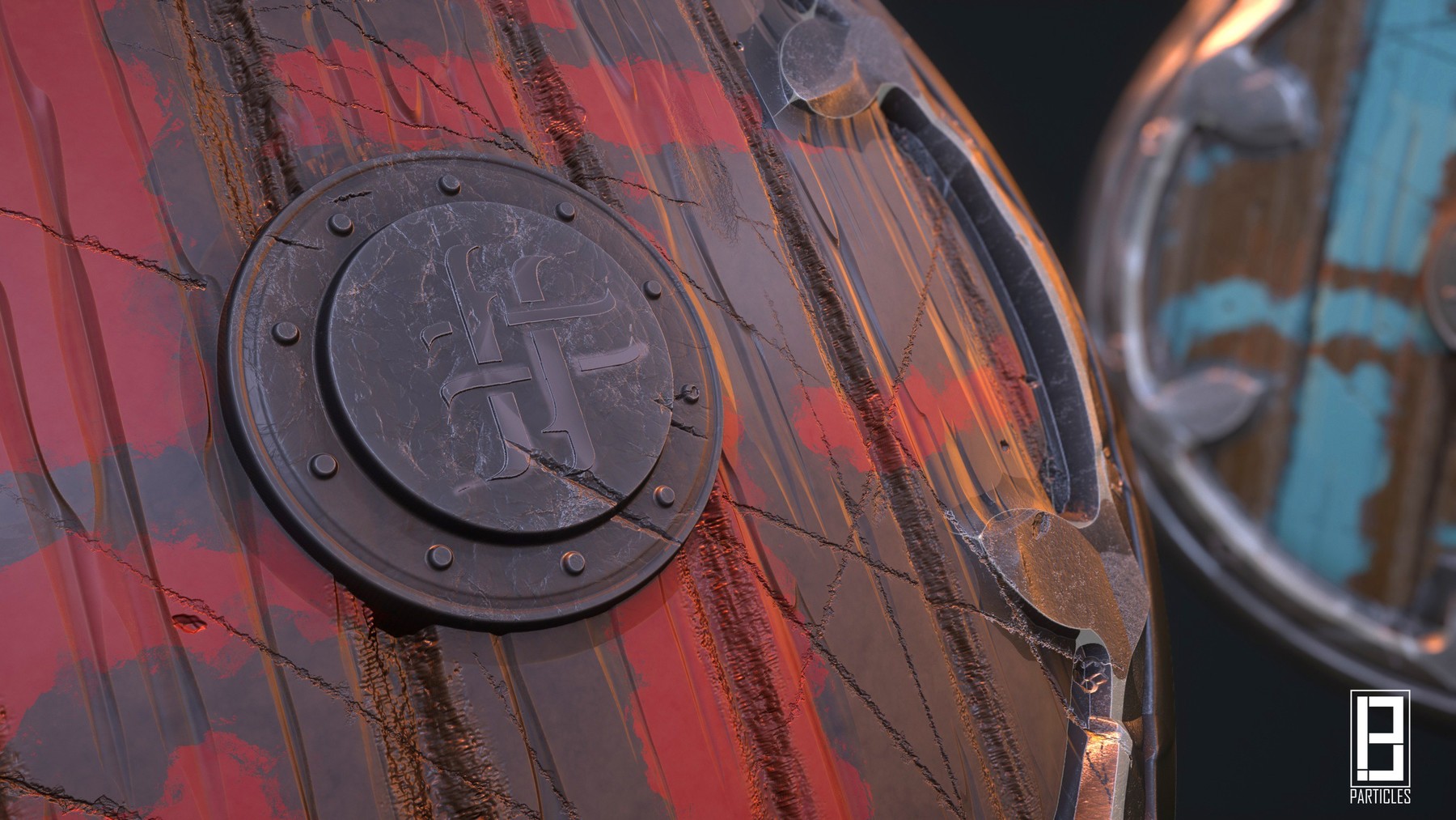 ArtStation - 4K PBR Texture of Stylized shield | Resources