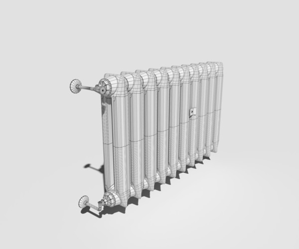 ArtStation - Vintage Radiator | Game Assets