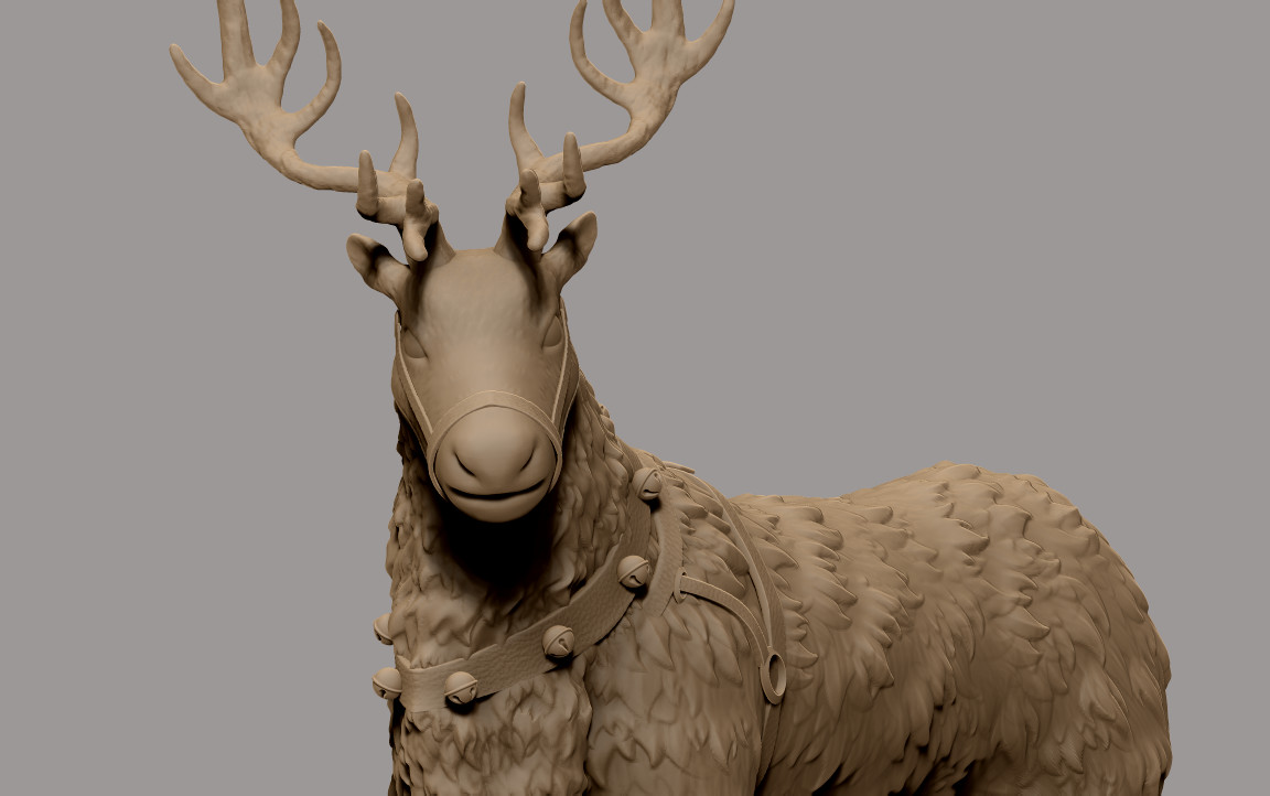 ArtStation - Rudolph: The Red Nosed Reindeer | Game Assets