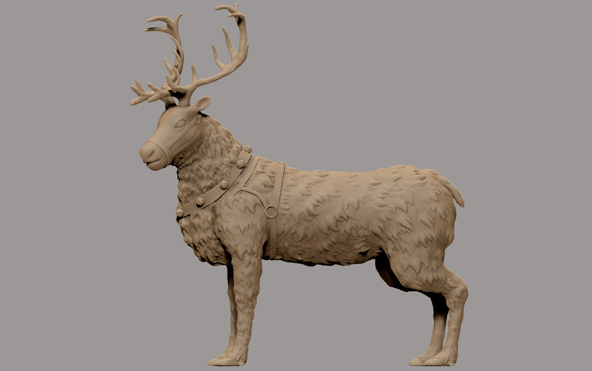 ArtStation - Rudolph: The Red Nosed Reindeer | Game Assets