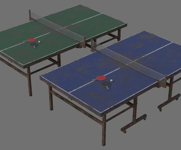 ArtStation - Ping Pong Table 2C | Resources