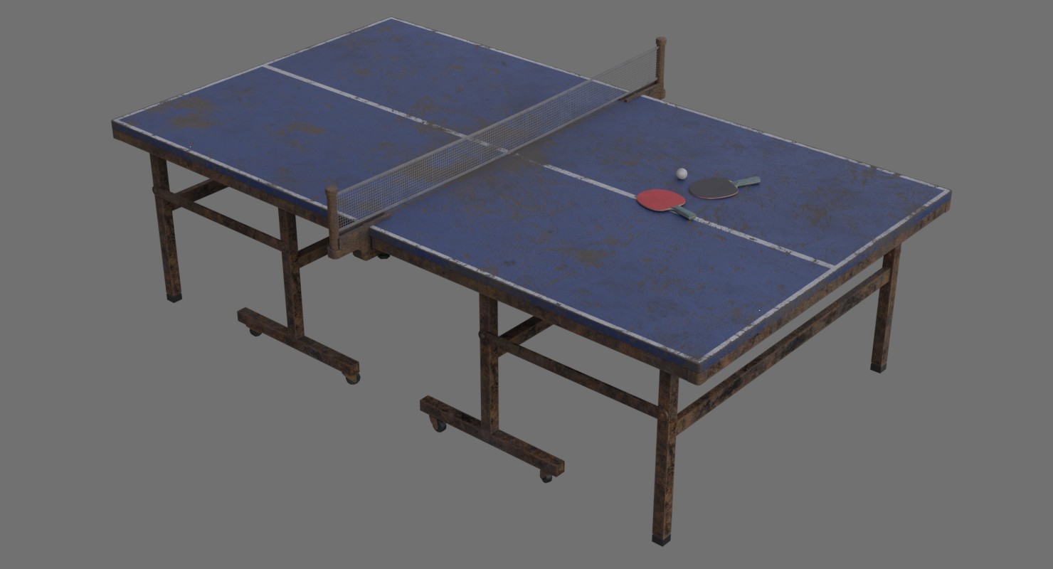 ArtStation - Ping Pong Table 2C | Resources
