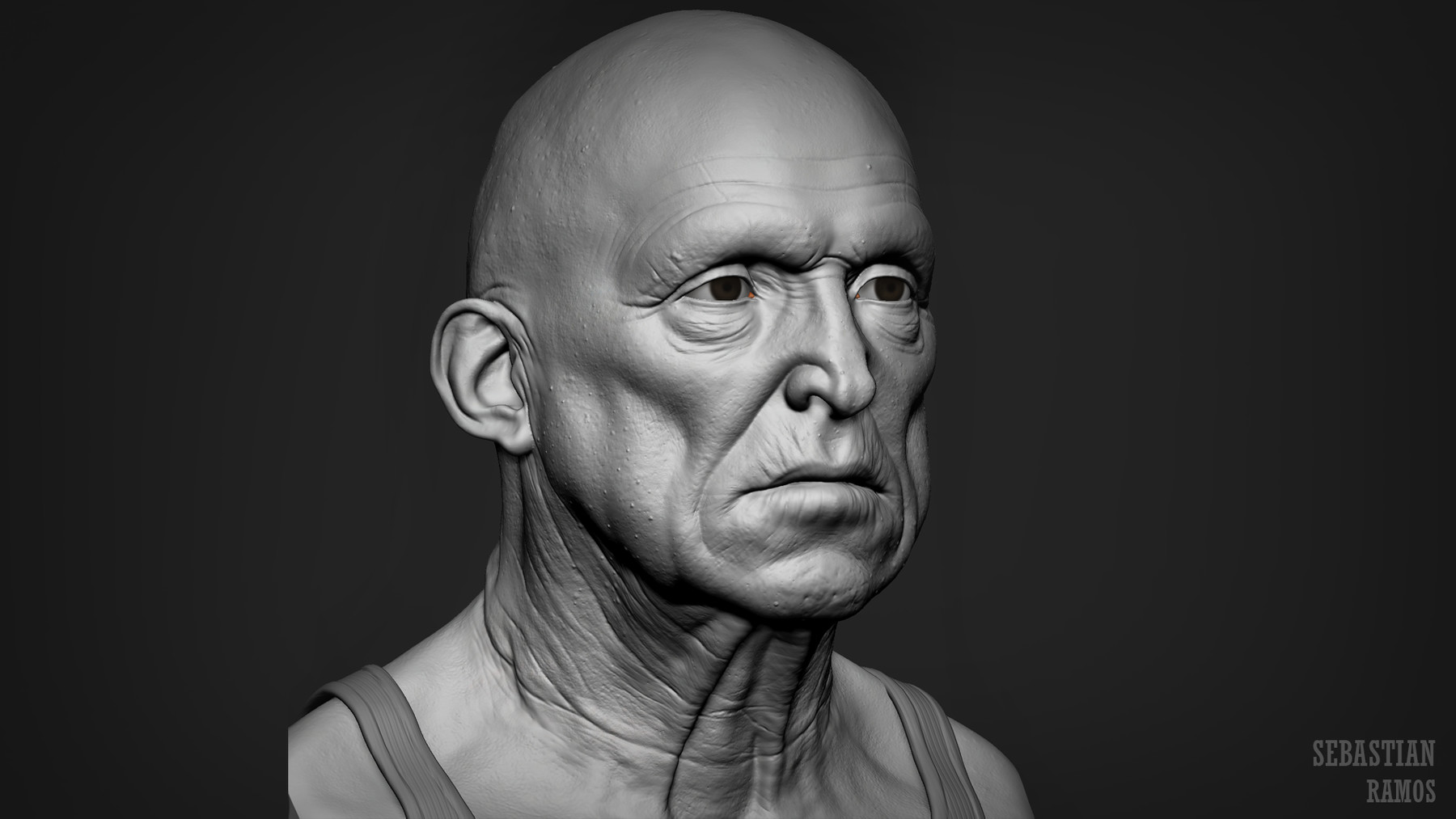 ArtStation - Male Head - Old Man | Resources
